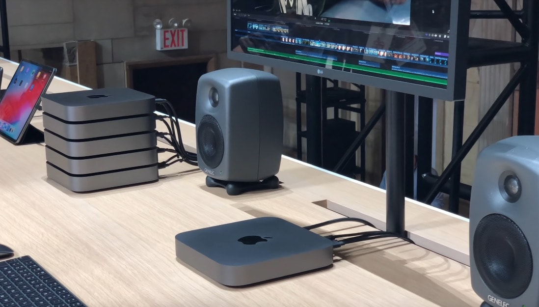 Apple montre des clusters de Mac mini 2018 à l'œuvre - MacGeneration