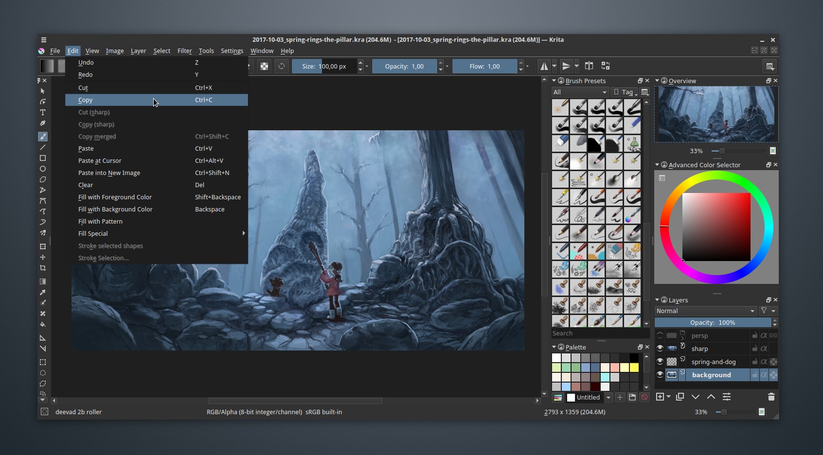 Gros progrès pour Krita, l'application de dessin libre multiplateforme ...